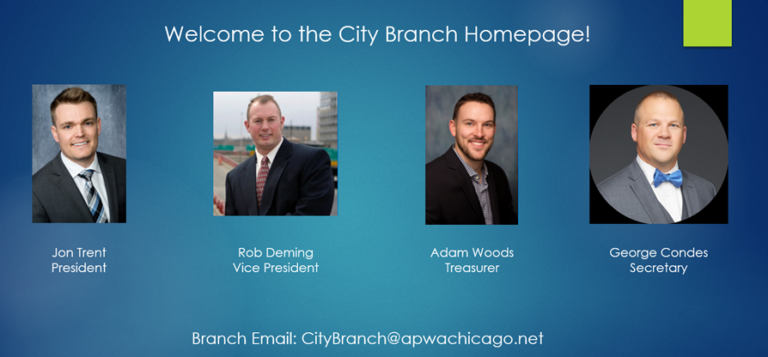City Branch – APWA Chicago Metro Chapter