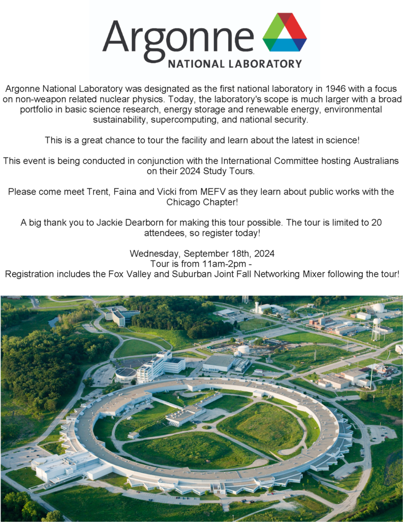 Argonne National Lab Tour & Fall Networking Mixer – APWA Chicago Metro ...